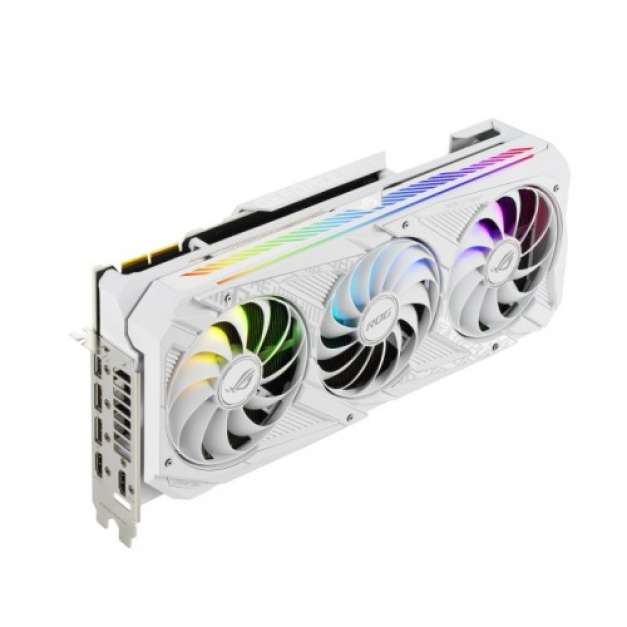 Asus ROG Strix GeForce RTX 3090 White OC Edition 24GB GDDR6X Graphics ...