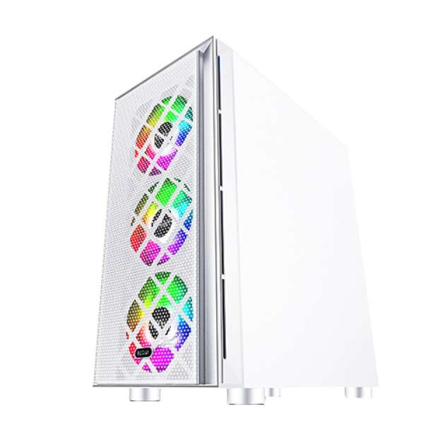 Pccooler Game 6 Matx Tempered Glass Mid Tower Gaming Case-Basictech