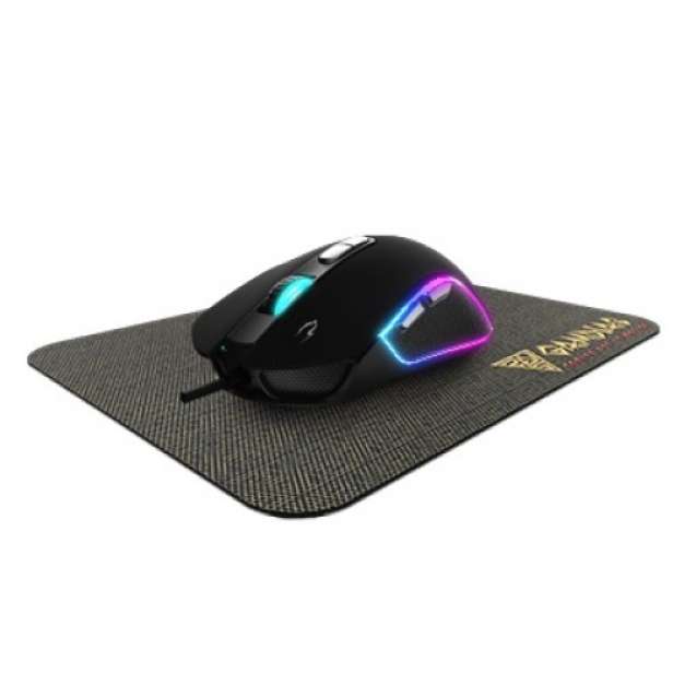 Gamdias Zeus M3 RGB Gaming Mouse with NYX E1 Gaming Mouse Mat Combo ...