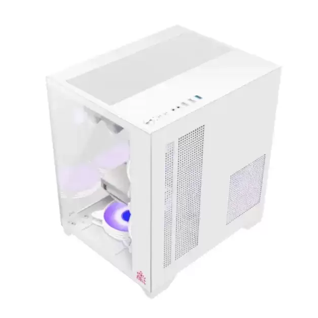Monarch Mystery Box X5 Desktop Gaming Case White Price In BD | Basictech BD