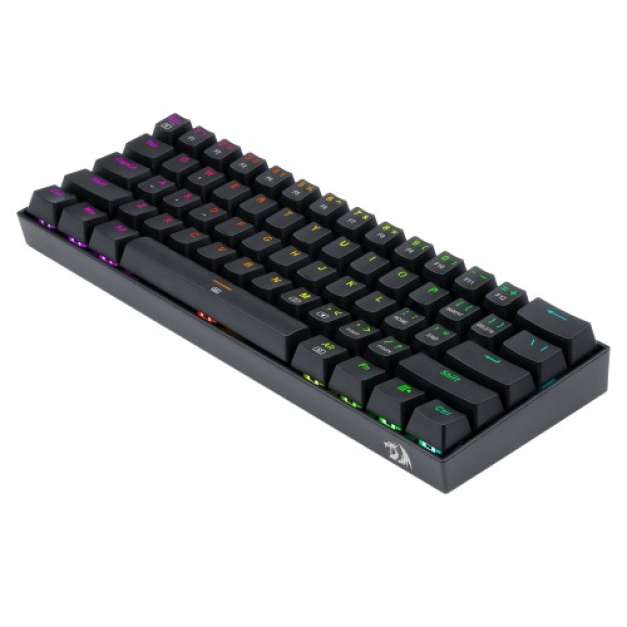 Redragon K630 Dragonborn 60% Compact Red Switch RGB Mechanical Gaming ...