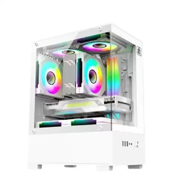 Monarch Mystery Mini Box X5 RGB Gaming White Case Price In Bangladesh ...