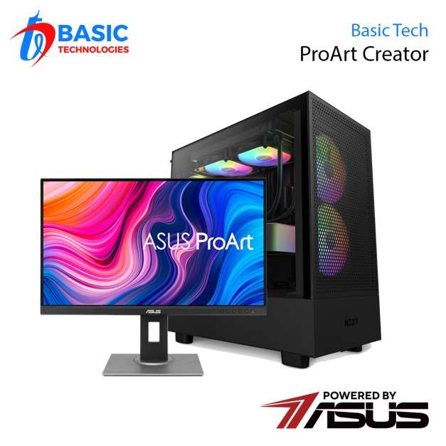 BasicTech Creative AMD PC Powered By ASUS